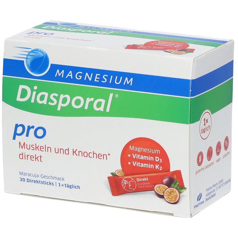 Magnesium-Diasporal® Pro Muskeln und Knochen direkt 30 St - Shop Apotheke