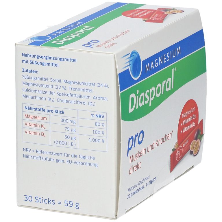 Magnesium-Diasporal® Pro Muskeln und Knochen direkt 30 St - Shop Apotheke