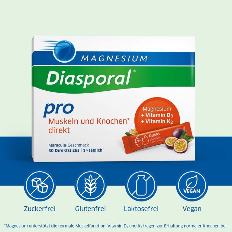 Magnesium-Diasporal® Pro Muskeln und Knochen direkt 30 St - Shop Apotheke