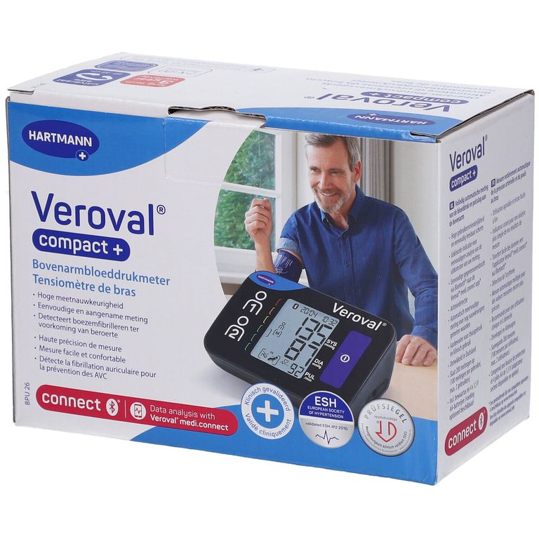 Veroval® compact + Oberarm-Blutdruckmessgerät BPU 26 1 St - shop ...