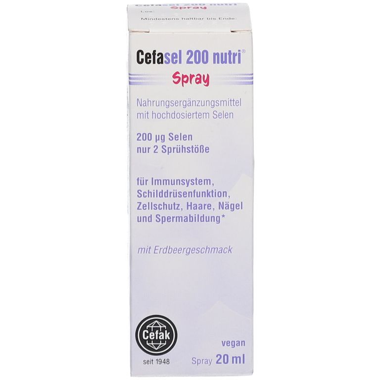 Cefasel 200 nutri® Spray 20 ml - Shop Apotheke