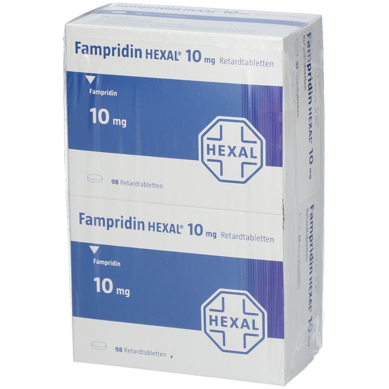 FAMPRIDIN HEXAL 10 mg Retardtabletten 196 St mit dem E-Rezept kaufen ...