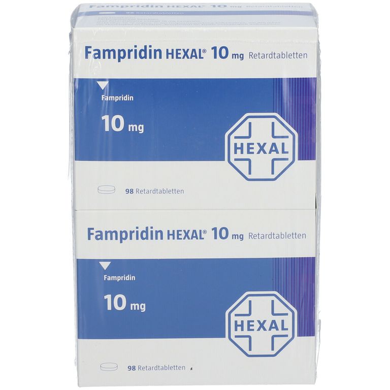 FAMPRIDIN HEXAL 10 mg Retardtabletten 196 St mit dem E-Rezept kaufen ...