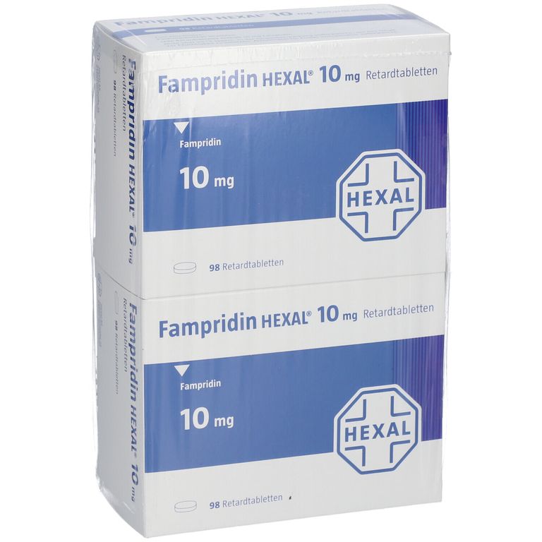 FAMPRIDIN HEXAL 10 mg Retardtabletten 196 St mit dem E-Rezept kaufen ...