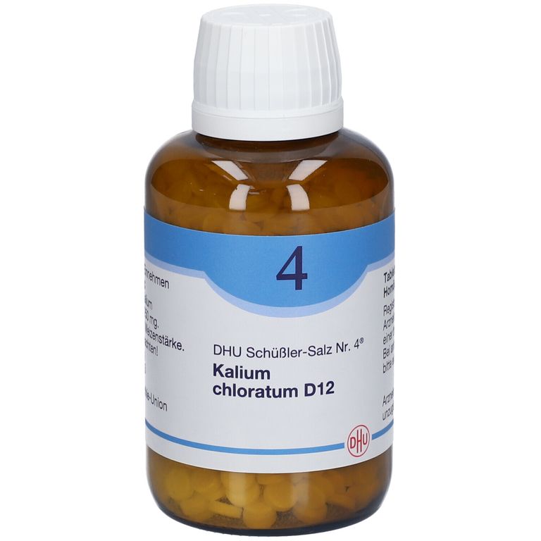 DHU Schüßler-Salz Nr. 4® Kalium chloratum D12 900 St - Shop Apotheke