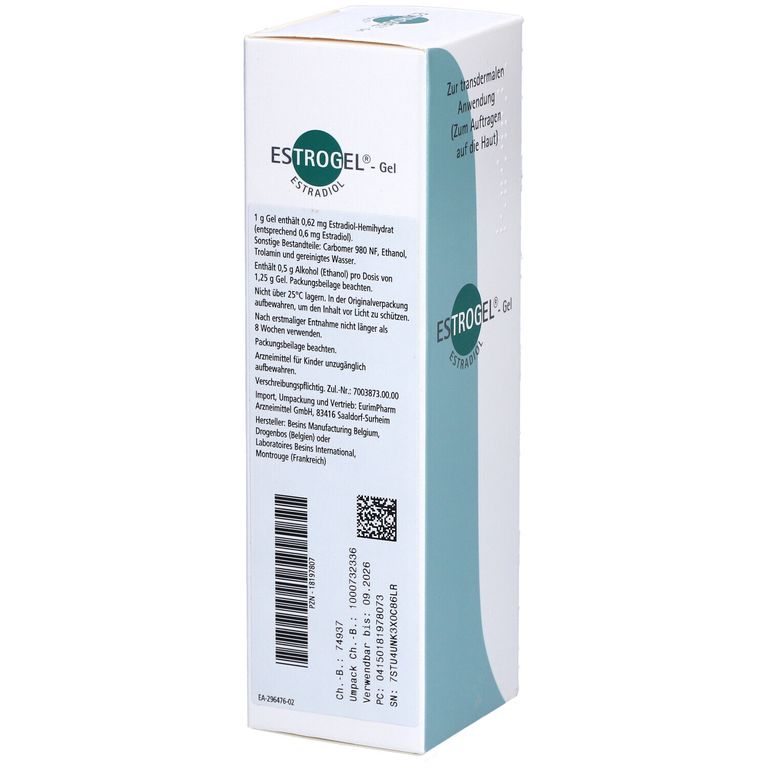 ESTROGEL 80 g mit dem E-Rezept kaufen - Shop Apotheke