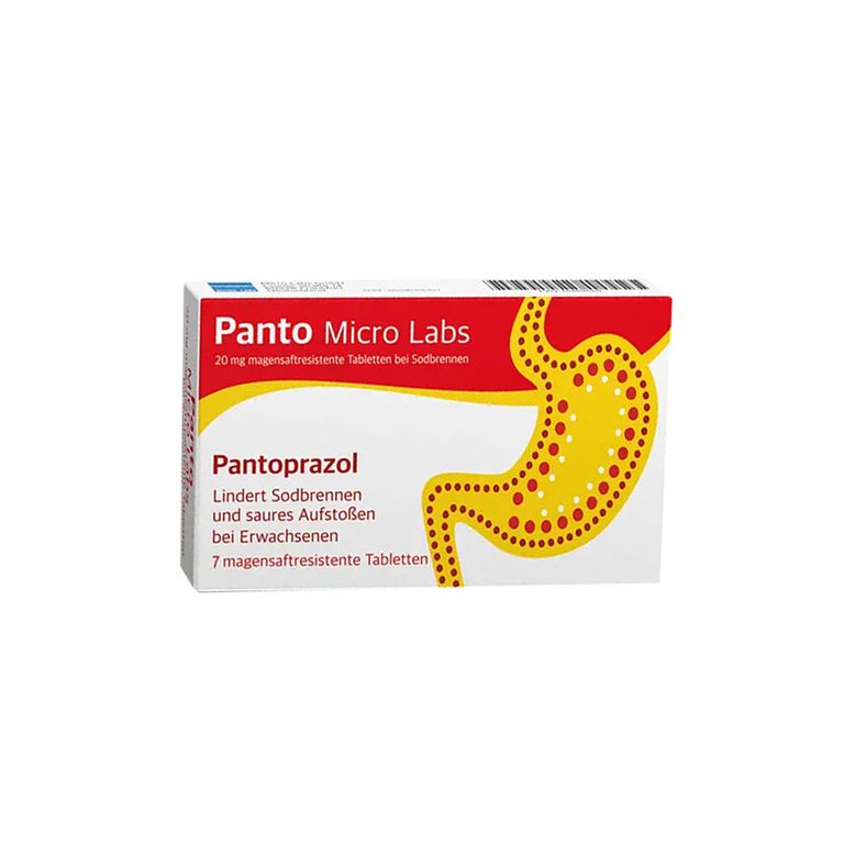 Panto Micro Labs 20 mg 7 Tabletten 7 St - Shop Apotheke
