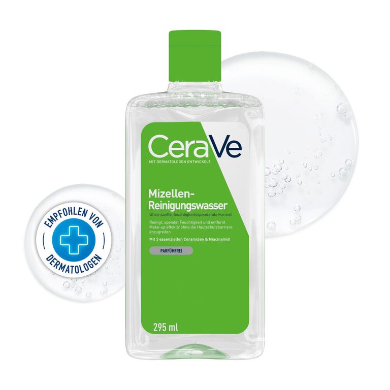 CeraVe Feuchtigkeitsspendendes Mizellenwasser 296 ml - Shop Apotheke