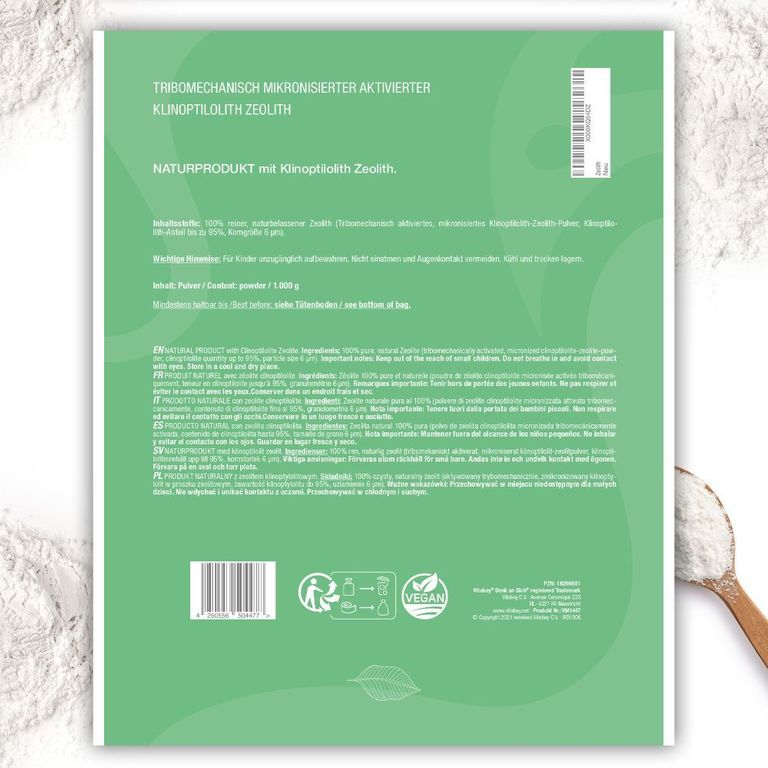 Vitabay Zeolith Pulver 500 g - Shop Apotheke