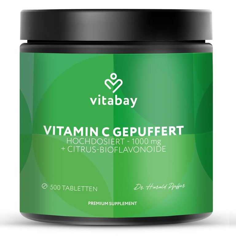 vitabay® VITAMIN C 1000 mg + Citrus-Bioflavonoide 500 St - Shop Apotheke