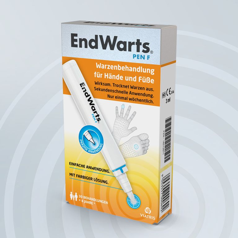 EndWarts PEN F: Warzen entfernen, Warzenentferner mit Ameisensäure, zur ...