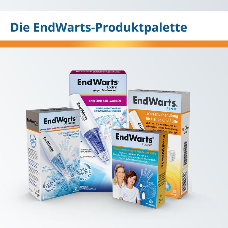 EndWarts PEN F: Warzen entfernen, Warzenentferner mit Ameisensäure, zur ...