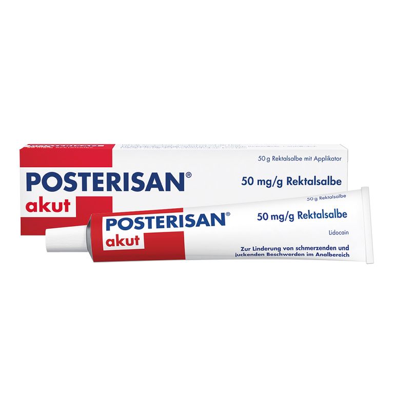 Posterisan akut Hämorrhoidensalbe (Lidocain) bei starkem Juckreiz ...