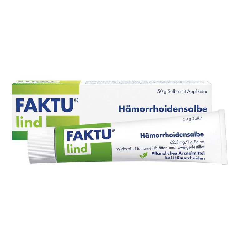 FAKTU Lind Hämorrhoidensalbe - bei Jucken, Nässen, Brennen ...