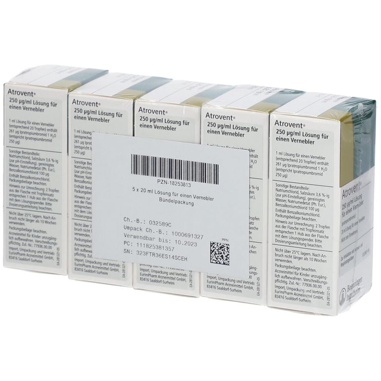 ATROVENT 250 µg/ml Lösung f.e.Vernebler 5x20 ml mit dem E-Rezept kaufen ...