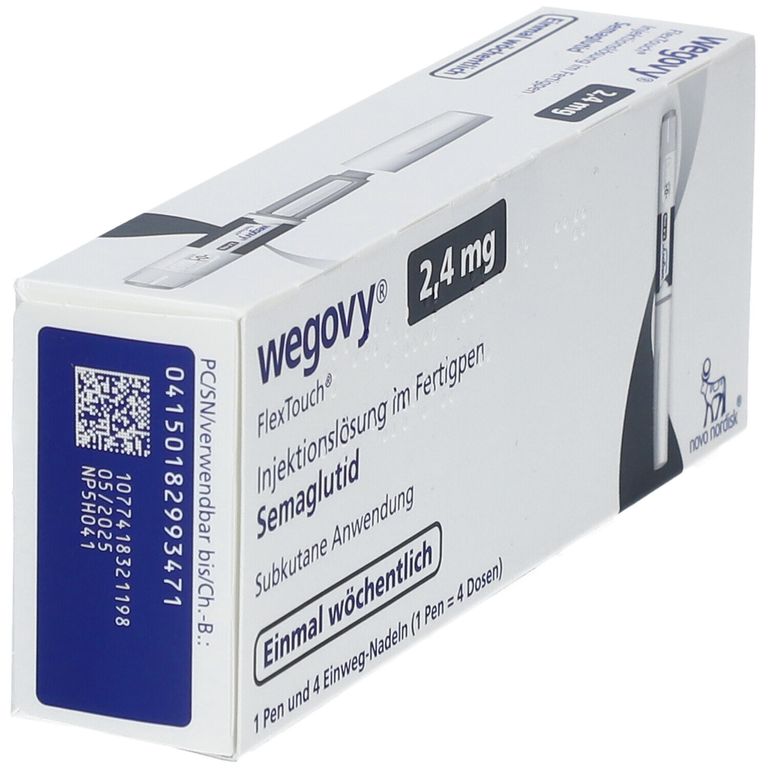WEGOVY 2,4 mg FlexTouch Injektionslsg.Fertigpen 1x3 ml mit dem E-Rezept ...