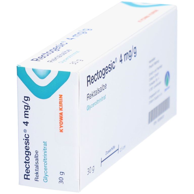 RECTOGESIC 4 mg/g Rektalsalbe 30 g mit dem E-Rezept kaufen - Shop Apotheke