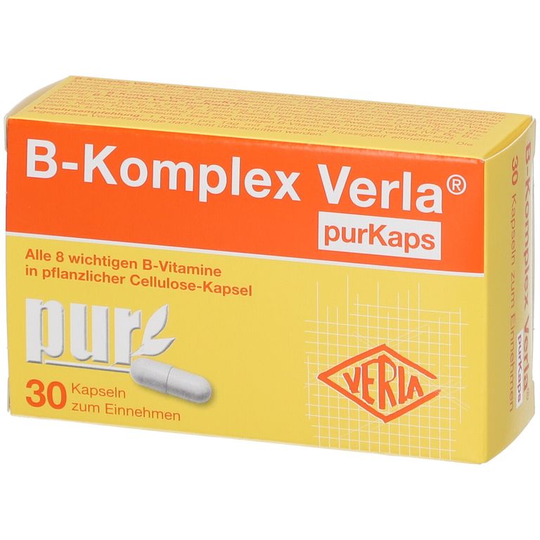 B-Komplex Verla® purKaps 30 St - Shop Apotheke