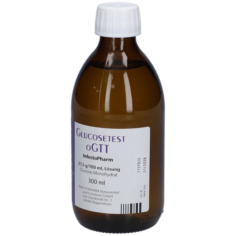Glucosetest oGTT InfectoPharm 300 ml - Shop Apotheke