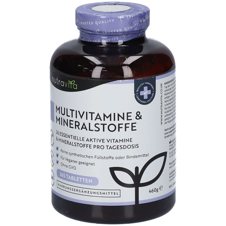 Nutravita Multivitamine & Mineralstoffe 365 St - Shop Apotheke