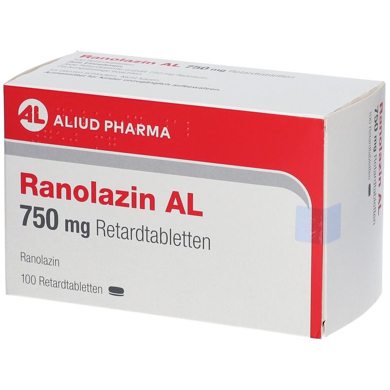 RANOLAZIN AL 750 mg Retardtabletten 100 St mit dem E-Rezept kaufen ...