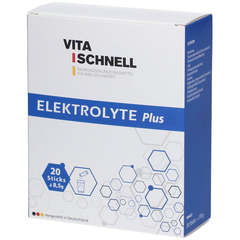 ELEKTROLYTE Plus 20x8,5 g - Shop Apotheke