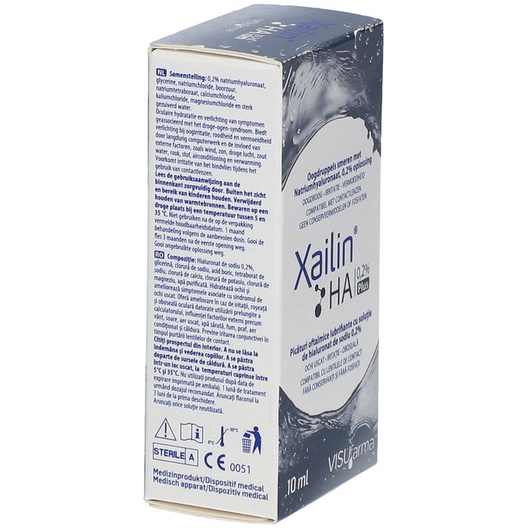 Xailin HA® 0,2 % Plus Augentropfen 10 ml - Shop Apotheke