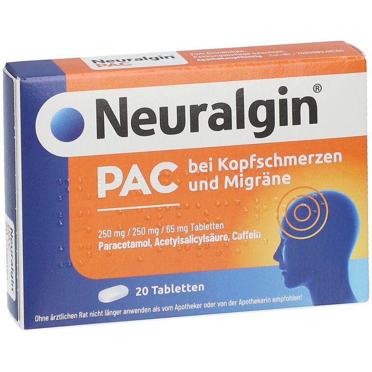 Neuralgin® PAC 20 St - Shop Apotheke