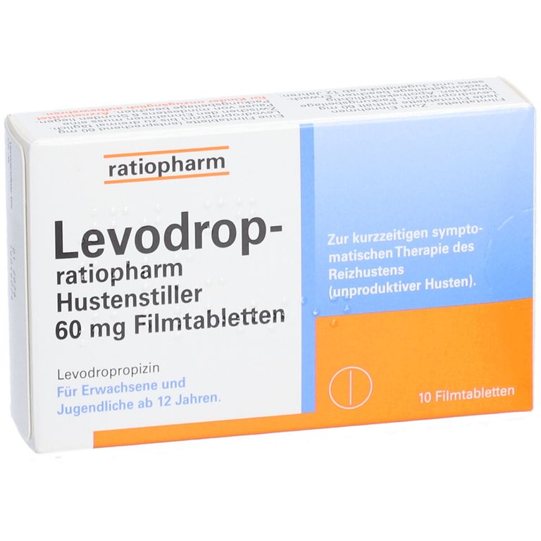 Levodrop-ratiopharm Hustenstiller 10 St - Shop Apotheke