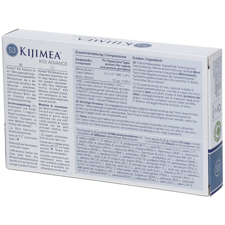 KIJIMEA® K53 Advance 28 St - Shop Apotheke