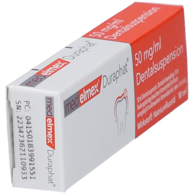 MEDELMEX Duraphat 50 mg/ml Dentalsuspension 10 ml mit dem E-Rezept ...