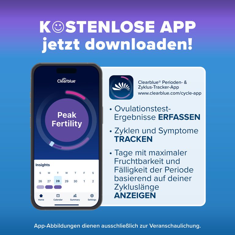 Clearblue® Ovulationstest Digital 30er - Jetzt 10% sparen mit Code ...