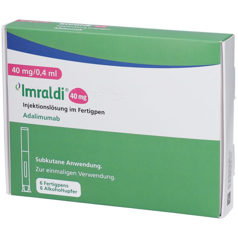 Imraldi 40 mg/0,4 ml 6 St mit dem E-Rezept kaufen - Shop Apotheke