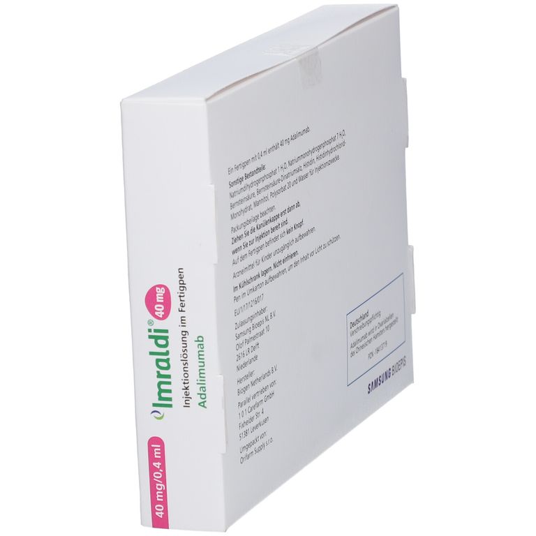 Imraldi 40 mg/0,4 ml 6 St mit dem E-Rezept kaufen - Shop Apotheke