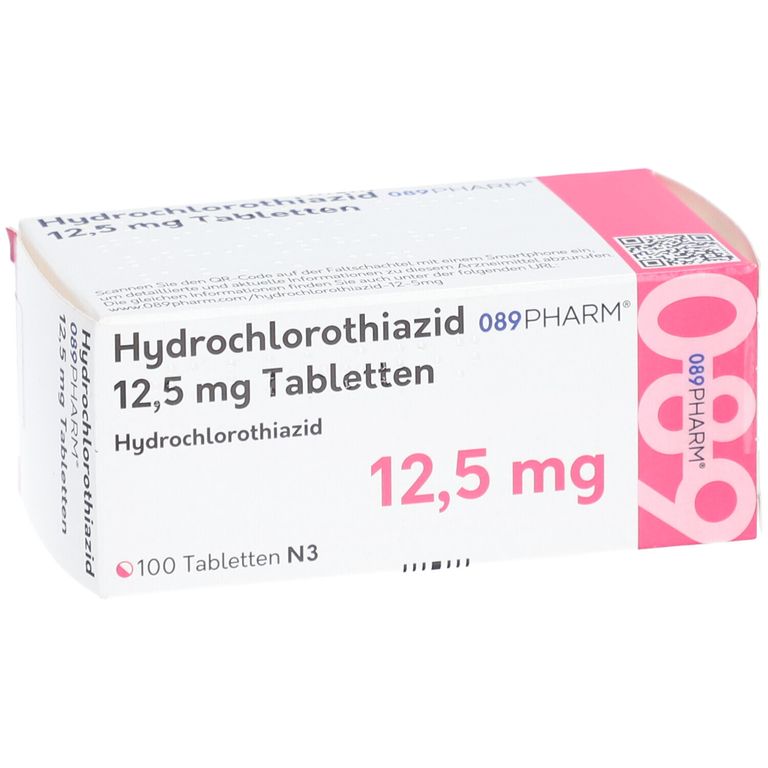 HCT-089PHARM 12,5 mg Tabletten 100 St mit dem E-Rezept kaufen - Shop ...