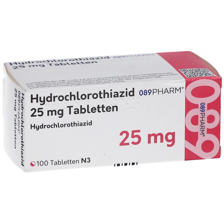 HCT-089PHARM 25 mg Tabletten 100 St mit dem E-Rezept kaufen - Shop Apotheke