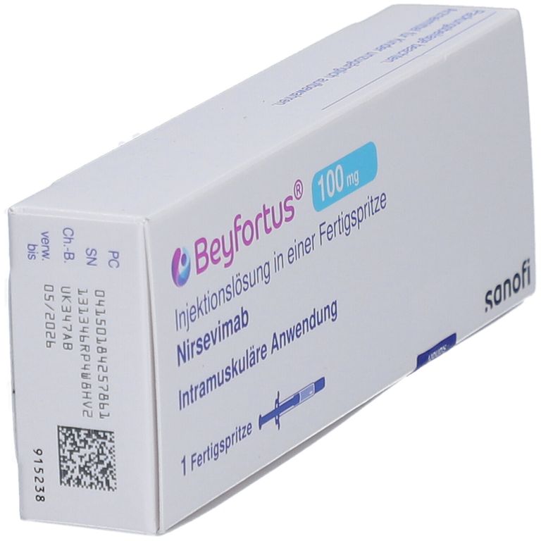 BEYFORTUS 100 mg Inj.-Lsg.i.e.Fertigspr.o.Kan. 1 St mit dem E-Rezept ...