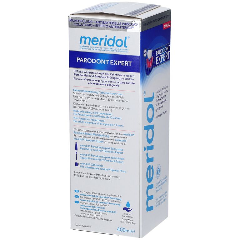 meridol Parodont Expert Mundspülung bei Parodontitis und ...