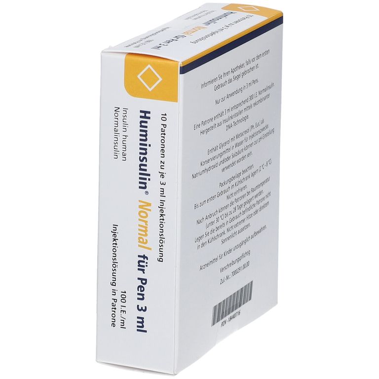 Huminsulin Normal 10x3 ml mit dem E-Rezept kaufen - Shop Apotheke