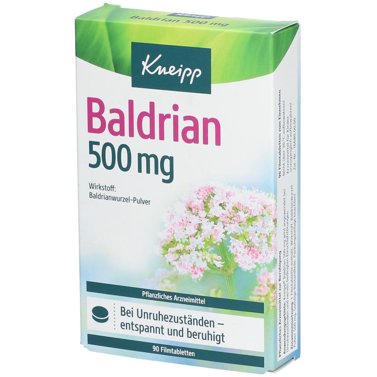 Kneipp® Baldrian 500 mg 90 St - Shop Apotheke
