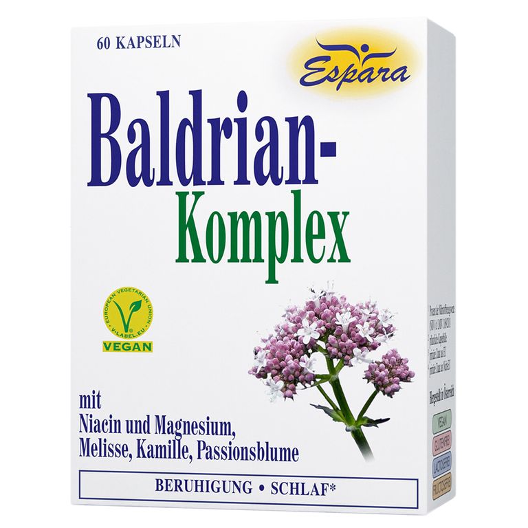 Baldrian Komplex Kapseln 60 St - Shop Apotheke