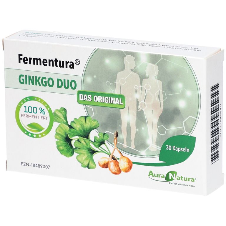 Fermentura® Ginkgo Duo 30 St - Shop Apotheke