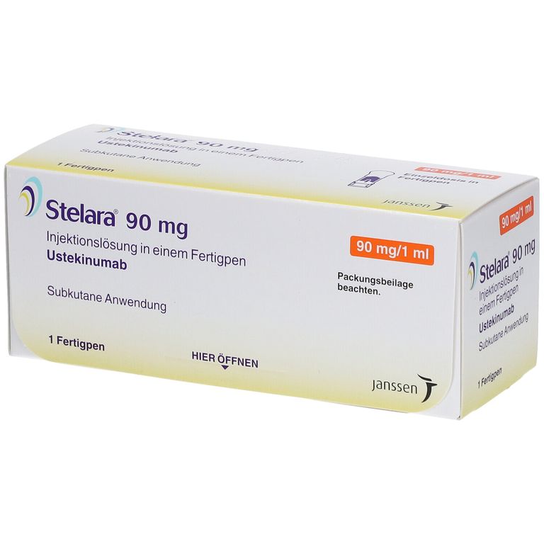 STELARA 90 mg Injektionslösung i.e.Fertigpen 1 St mit dem E-Rezept ...