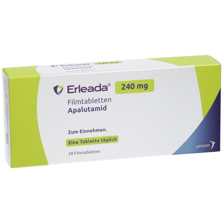ERLEADA 240 mg Filmtabletten 28 St mit dem E-Rezept kaufen - Shop Apotheke
