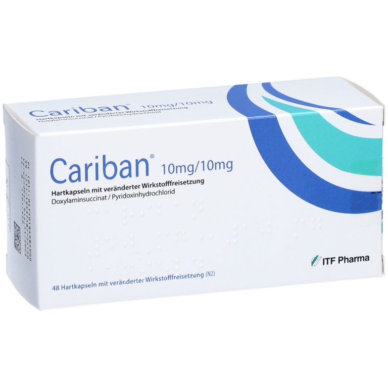 CARIBAN 10 mg/10 mg Hartk.m.veränd.Wirkst.-Frs. 48 St mit dem E-Rezept ...