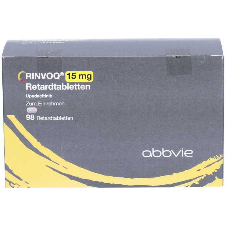 RINVOQ 15 mg Retardtabletten 98 St mit dem E-Rezept kaufen - Shop Apotheke
