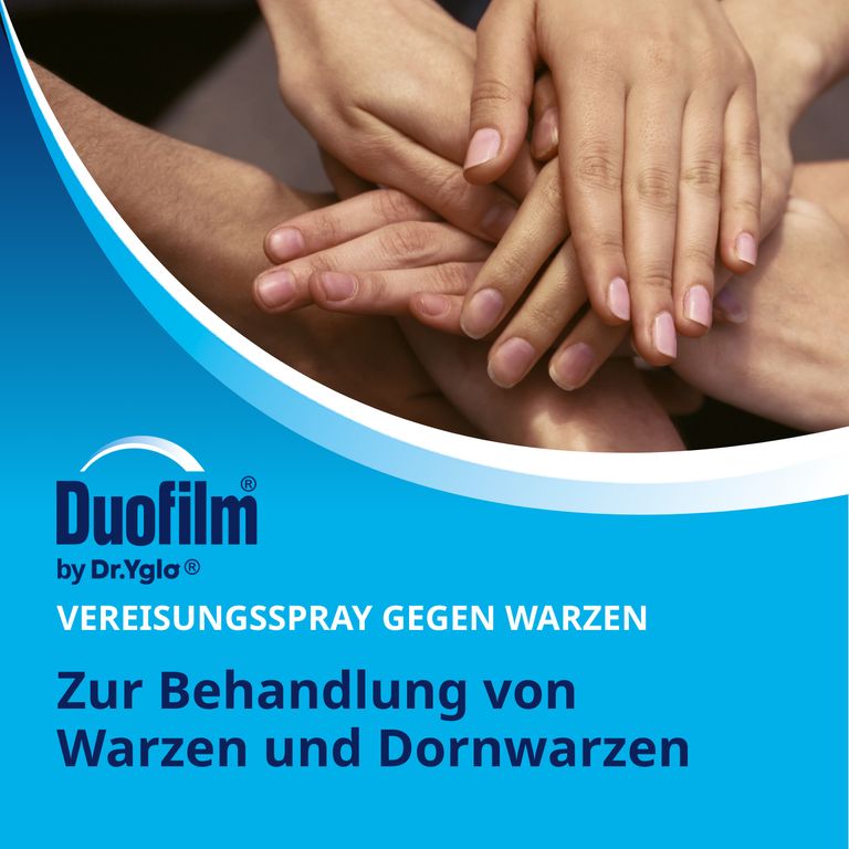 Duofilm® Vereisungsspray by Dr Yglo gegen Warzen - Behandelt Warzen und ...