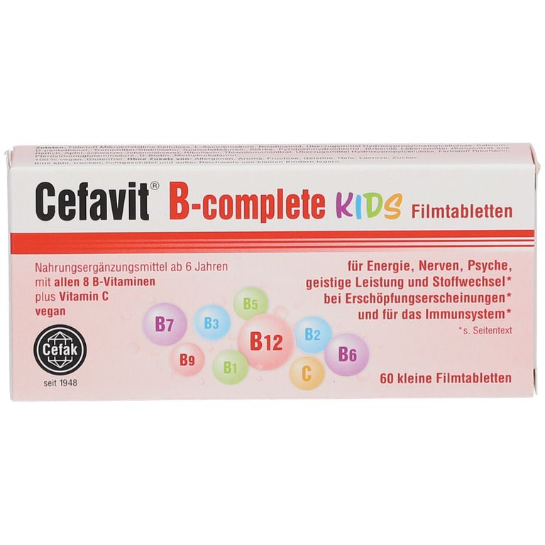 Cefavit® B-complete Kids 60 St - Shop Apotheke