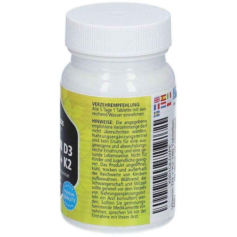 Vitamaze® Vitamin D3 5.000 I.E. + K2 180 St - Shop Apotheke