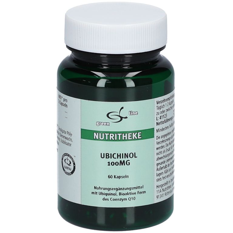 green line NUTRITHEKE UBICHINOL 100 mg 60 St - Shop Apotheke